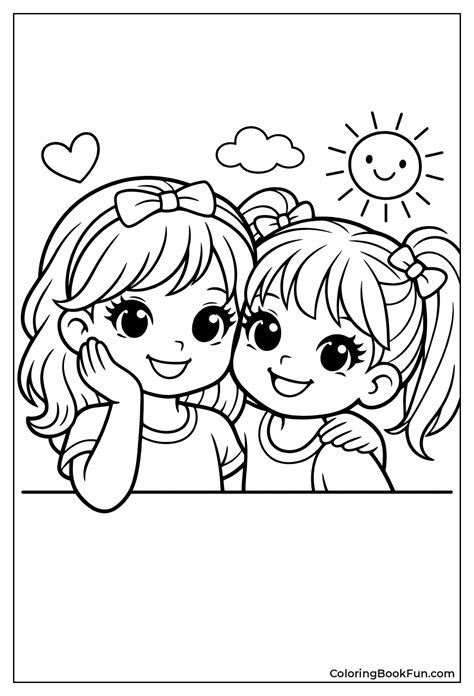 53 Girl Girl Coloring Pages Free Pdfs Coloringbookfun