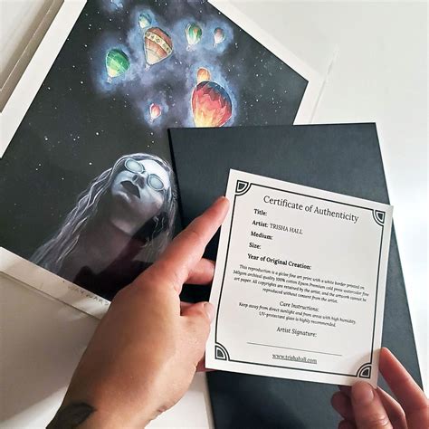 How To Create A Certificate Of Authenticity For Your Art