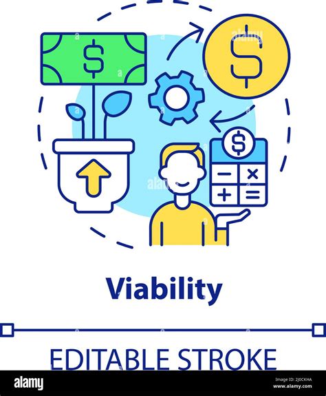 Viability Concept Icon Stock Vector Image And Art Alamy