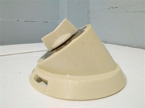 Vintage Mark Time Kitchen Timer Counter Top Ivory Brown