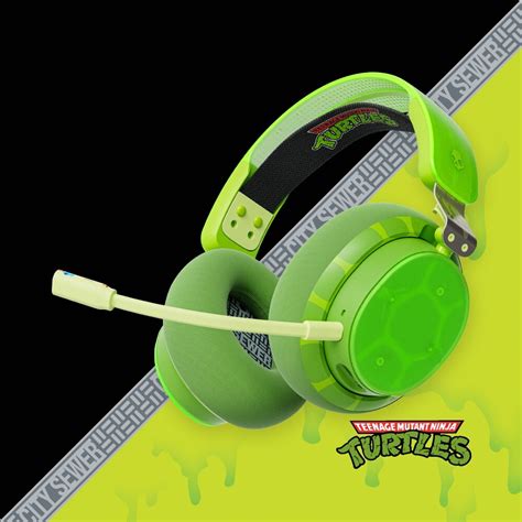 Skullcandy X Tmnt Multi Platform Wireless Gaming Headset Limited