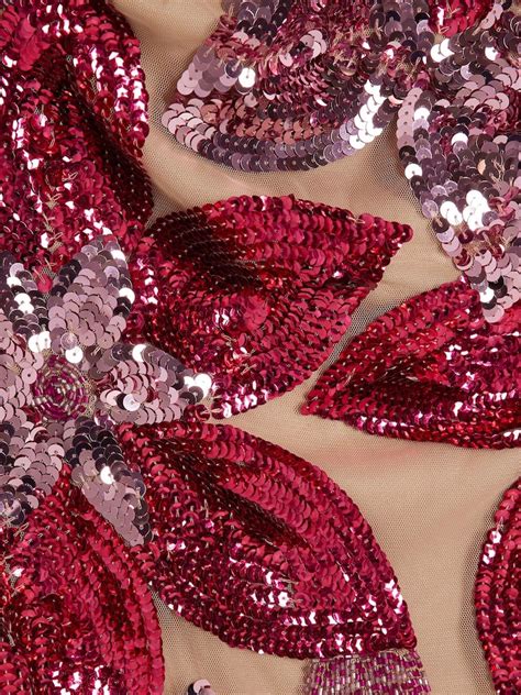 Buy River Island Pink Mini Floral Print Sequin Halter Neck Dress From