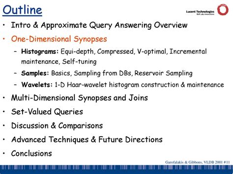 Approximate Query Processing Taming The Terabytes A Tutorial Ppt