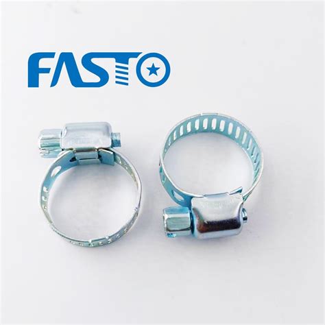 Standard Aluminum Doule Wire Worm Drive Hose Clamps China Doule Wire