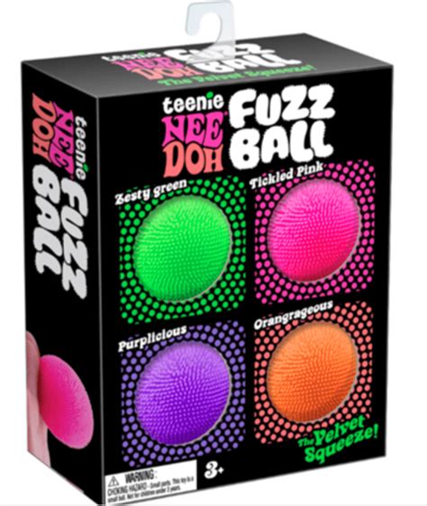 Nee Doh Fuzz Ball Teenie Pack Paua