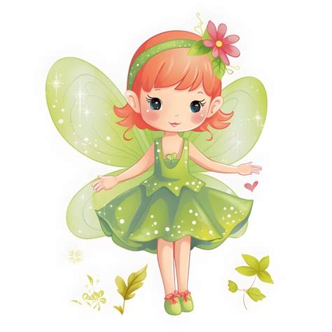 Premium Ai Image Sweet Sparkling Pixie