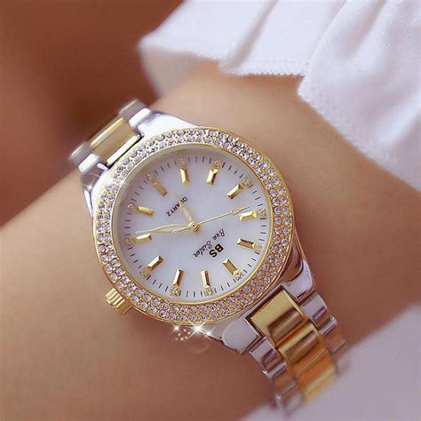 100 ClÁsicos De La Moda Goldene Armbanduhr Modische Armbanduhren