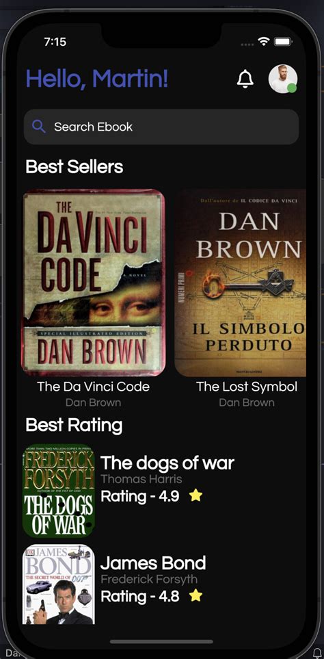 Github Monsieurzbanowanyy Ebook App Ui Flutter