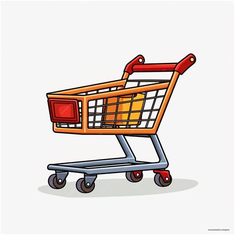 Premium Vector Free Vector Shopping Cart Art Illustration