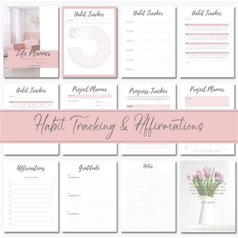 Editable Adhd Planner Template Printable Adult Adhd Journal Digital