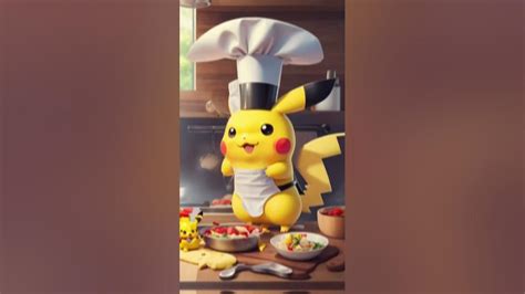 Lets Cook With Pikachu Youtube