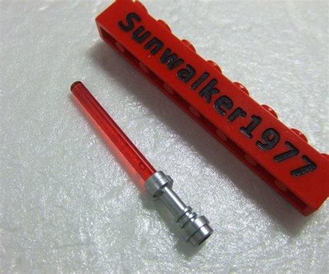 【積木2010】樂高 Lego 紅色光劍 金屬銀柄 星際大戰 光劍 Trans Red 露天市集 全台最大的網路購物市集