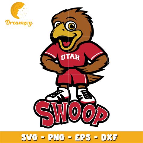 Utah Swoop Mascot Svg Png Eps Dxf Dreamsvg Store