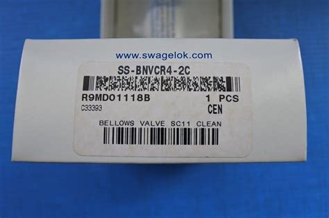ベローズバルブスウェージロック Ss Bnvcr4 2cの詳細情報 アスカインデックス公式中古装置検索サイト