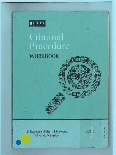 Criminal Procedure Workbook Pdf