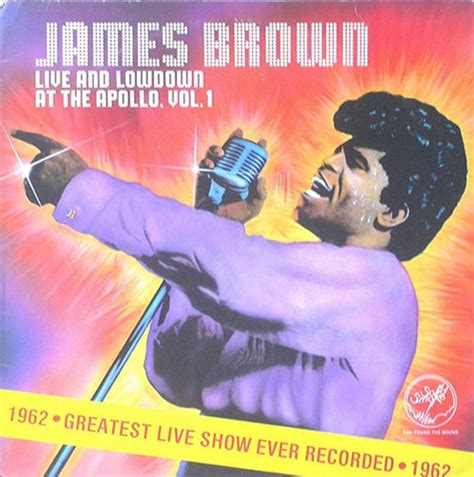 James Brown Live And Lowdown At The Apollo Vol1 Reviews Album