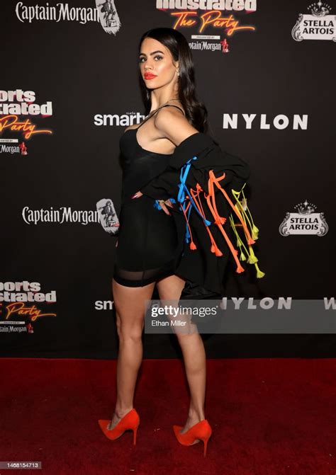 Madi B Webb Attends The 2023 Sports Illustrated Super Bowl Party At