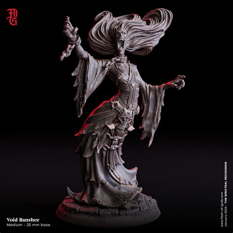 3d Printable Void Banshee By Flesh Of Gods
