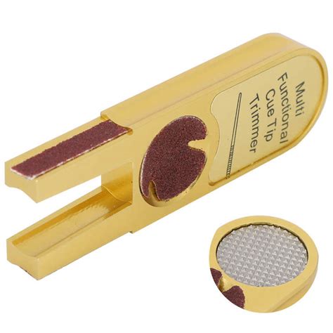Billiard Cue Tip Grinder Billiard Cue Tip Repair Tool Solid Metal