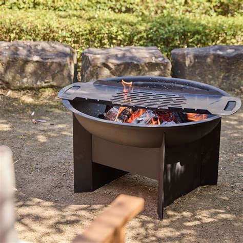 Santa Fe Fire Pit And Bbq Grill Glow Heating