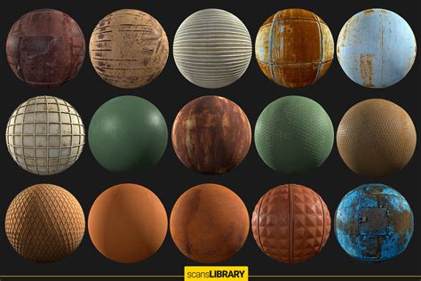 Metal Scans 2d 텍스처 및 소재 Unity Asset Store