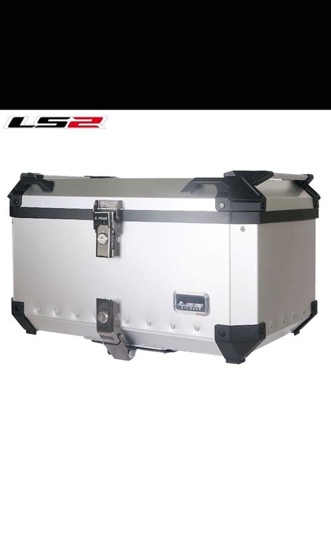 Bnib Ls2 60l Top Case Aluminum Alloy Top Box Motorcycles Motorcycle
