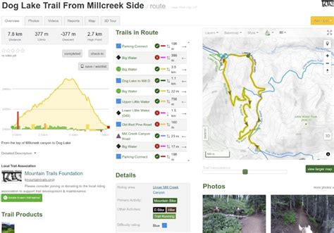 Hiking Adventures Map And Planning App Trailforks
