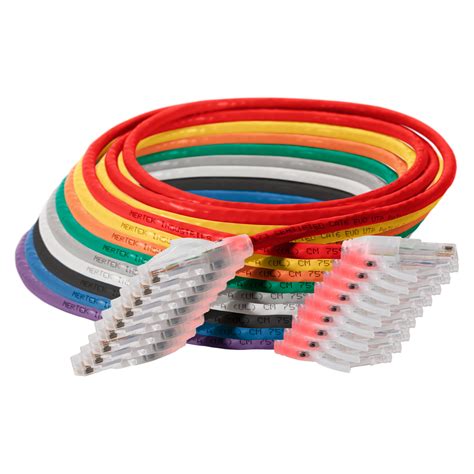 Traceable Led Cat6 Patch Cord Mertek