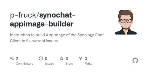 Github P Frucksynochat Appimage Builder Instruction To Build