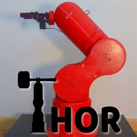 💪 Thor Open Source 3d Printable Robotic Arm・free Stl File For ・cults