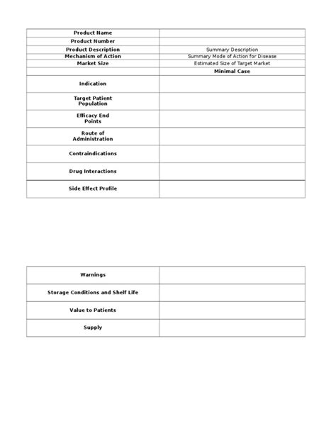 Idea For Simplified Tpp Template Pdf