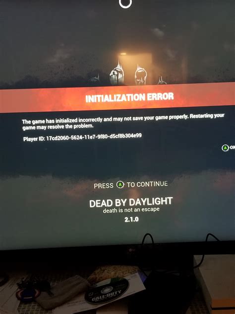 Initialization Error After Update Xbox Tried Restarting Same Thing