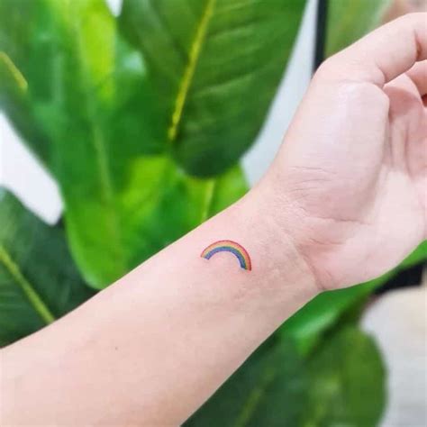23 Radiant Rainbow Tattoo Ideas Thatll Color You Impressed
