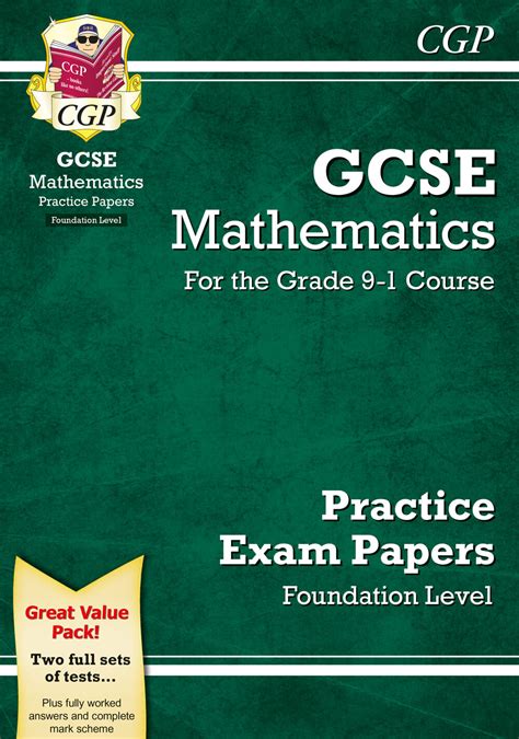 Gcse Maths Practice Papers Foundation Cgp Books