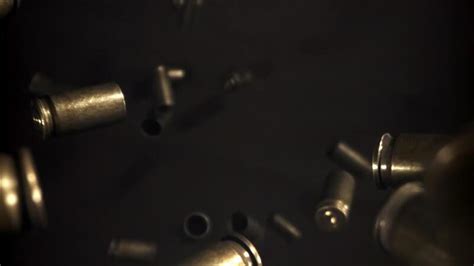 Falling Bullet Casings In Motion 72713283 Stock Video At Vecteezy