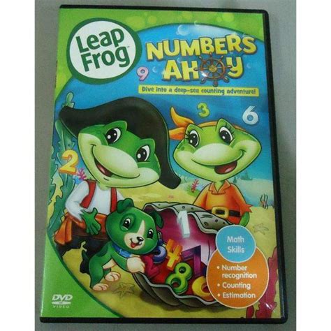 Leap Frog Numbers Ahoy Dvd Dive Into A Deep Sea Counting Adventure For