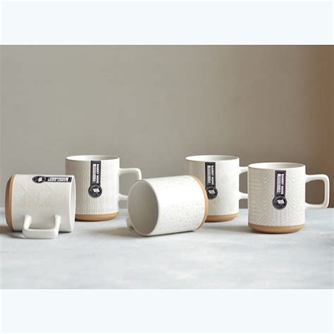 ماگ سفید طرح دار دنی هوم فروشگاه تهران