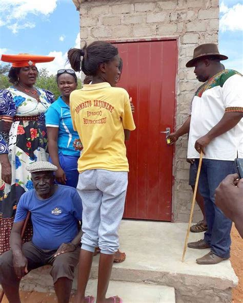 Omaheke Regional Council Hon Katjizeu Cllr Of Otjinene Constituency Handed Over 25 Pit