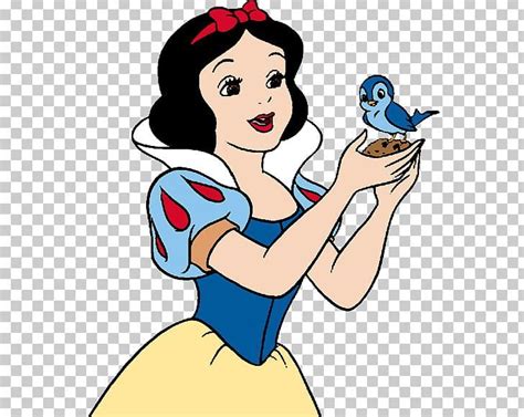Snow White And The Seven Dwarfs Queen Png Snow White Bird Drawing