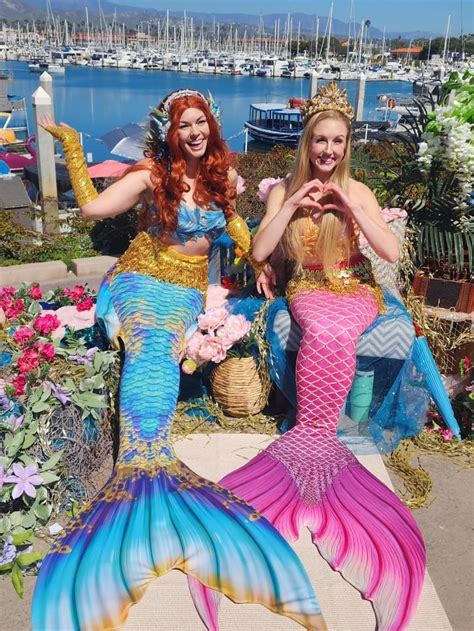 Seated Mermaid Entertainment For Parties No Pool Needed Los