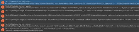 Muse Texture Not Opening And Providing Errors Muse Unity Discussions