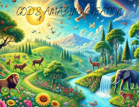 Gods Amazing Creation Etsy Days Of Creation Creation Story