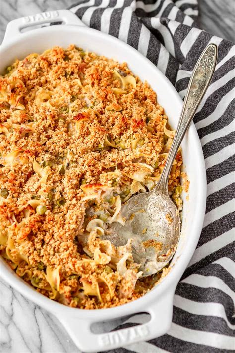 Easy Creamy Tuna Noodle Casserole Recipe At Katie Kendall Blog