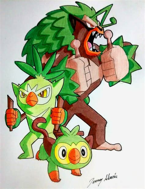 Grookeys Evolutive Line By Doctorpootis On Deviantart