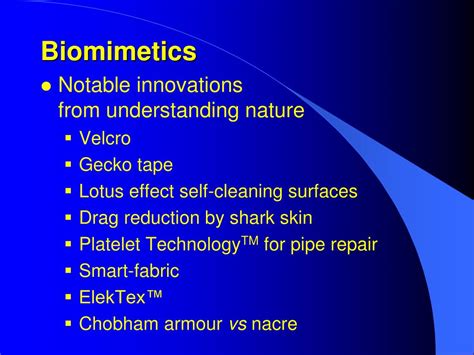 Ppt Smart Materials Intelligent Structures Biomimetics Powerpoint