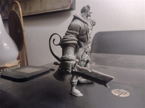 3d Printed Hellboy Rhellboy