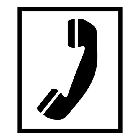 White Phone Symbol Png