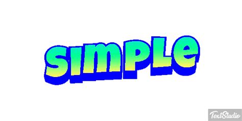 Simple Word Animated  Logo Designs