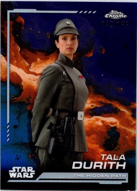 Tala Durith Aqua Refractor 83 Prices Star Wars 2024 Topps Chrome