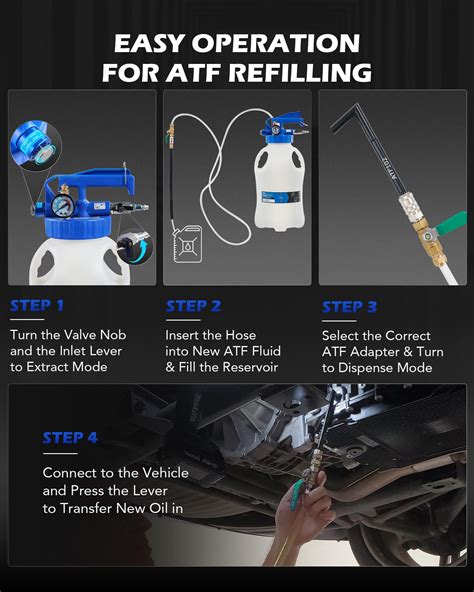 Oil Extractor Pump And Dispenser Tool Kit 10l Pneumatic